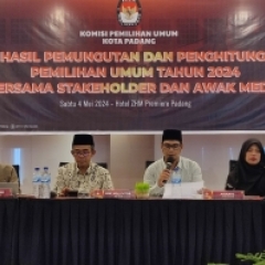 KPU Umumkan 45 Nama Anggota DPRD Kota Padang Terpilih Periode 2024-2029 - Berita TVRI Stasiun ...